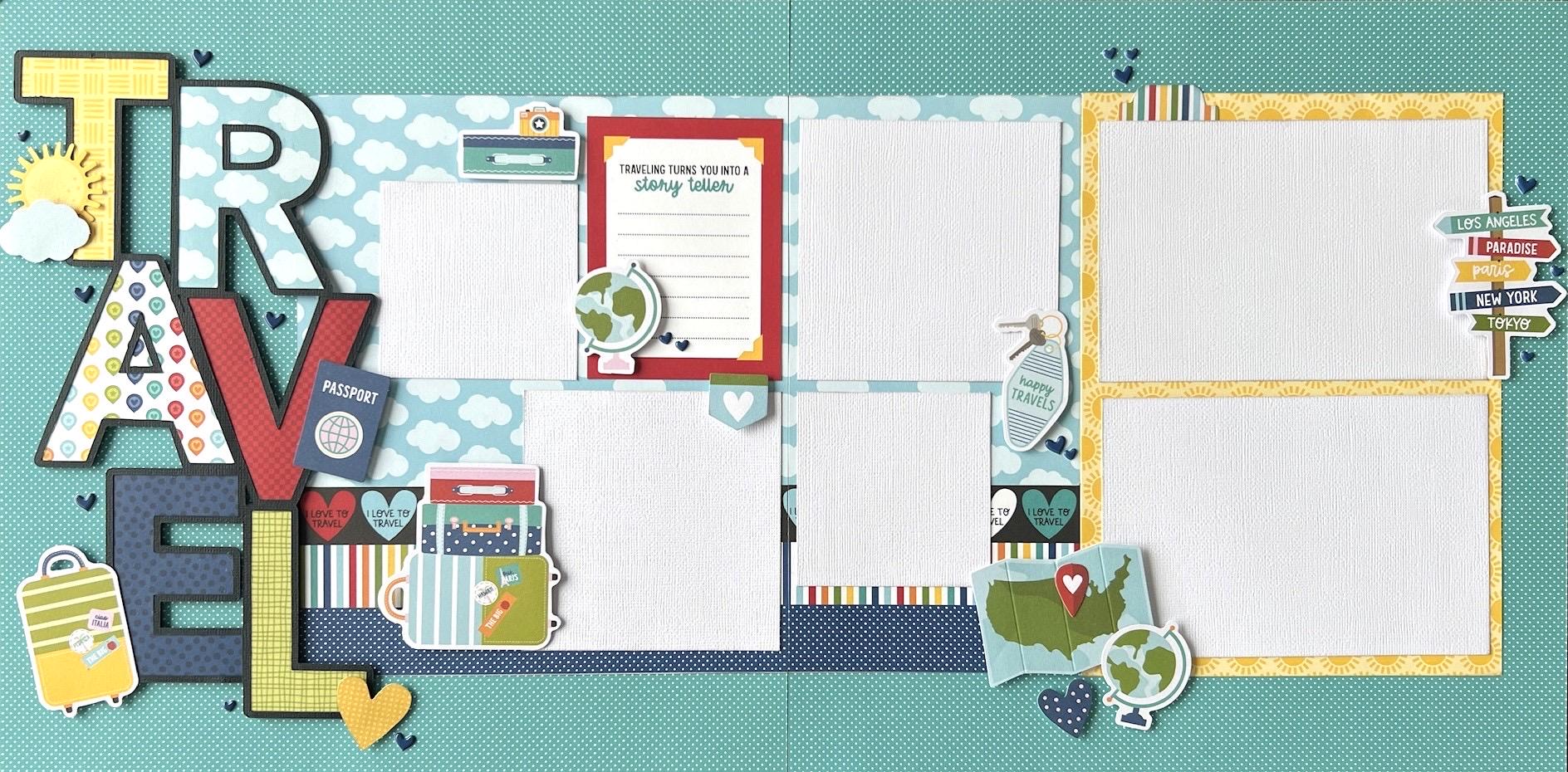 Travel Layouts Class Kit - Etsy