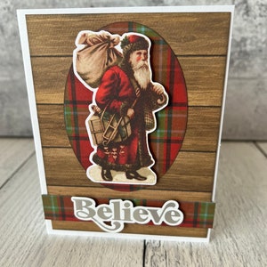 Christmas Lodge 3 DIY Greeting Card Kit - Etsy
