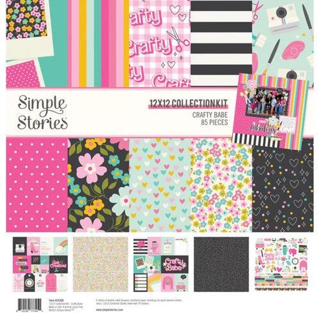 Simple Stories Crafty Babe Collection Kit - Etsy