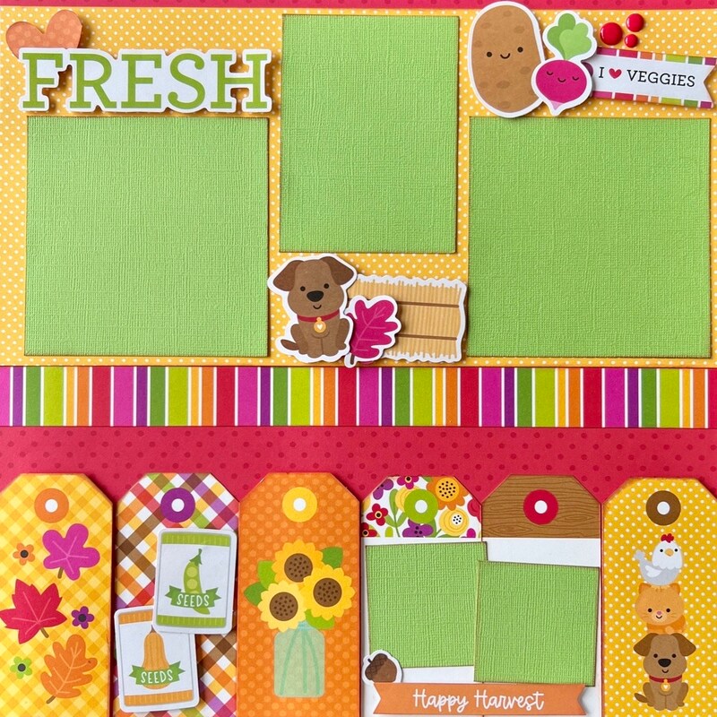 Scrapbook Layout Kits - Etsy