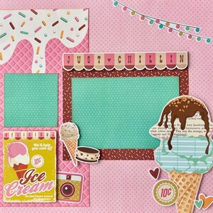 Just Chillin’ 12x12 Scrapbook Page Layout Kit - Etsy