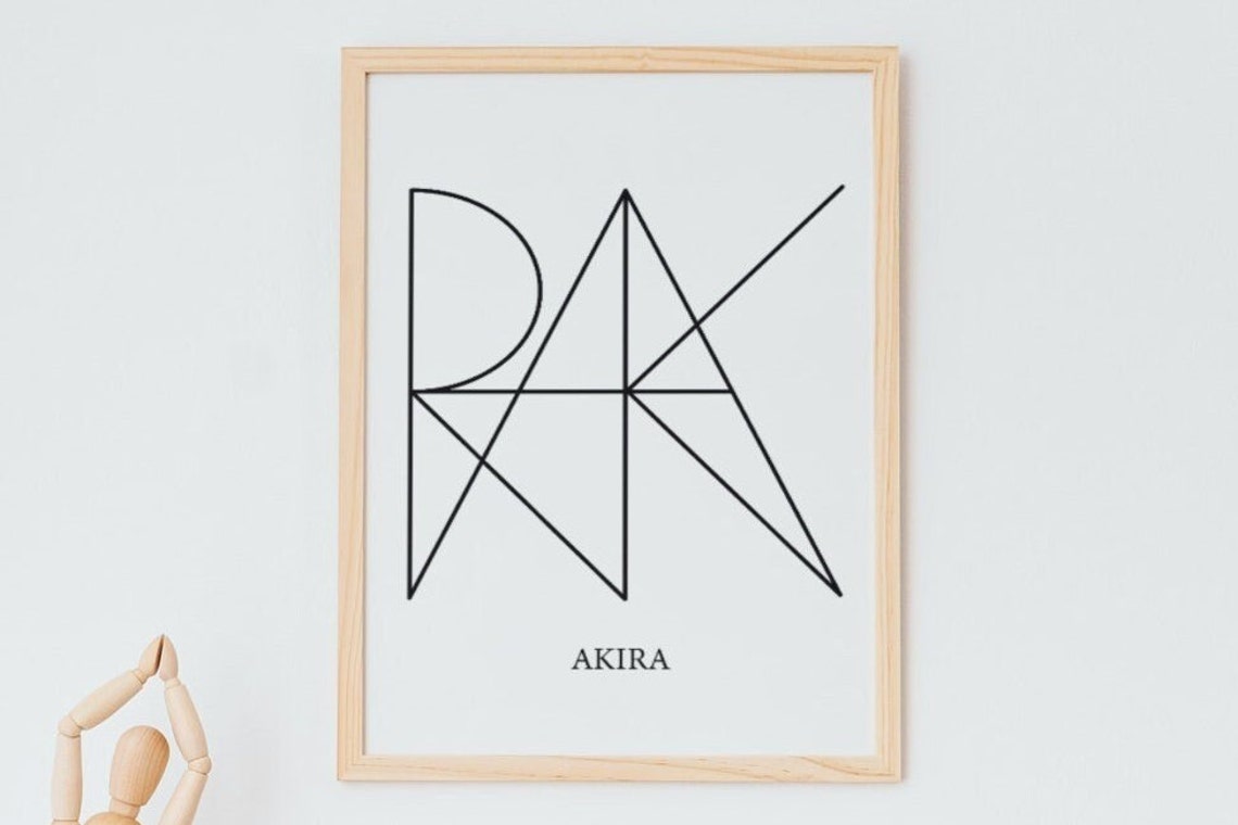 Customizable Name and Word Monogram / Creative Personalized Brand for ...