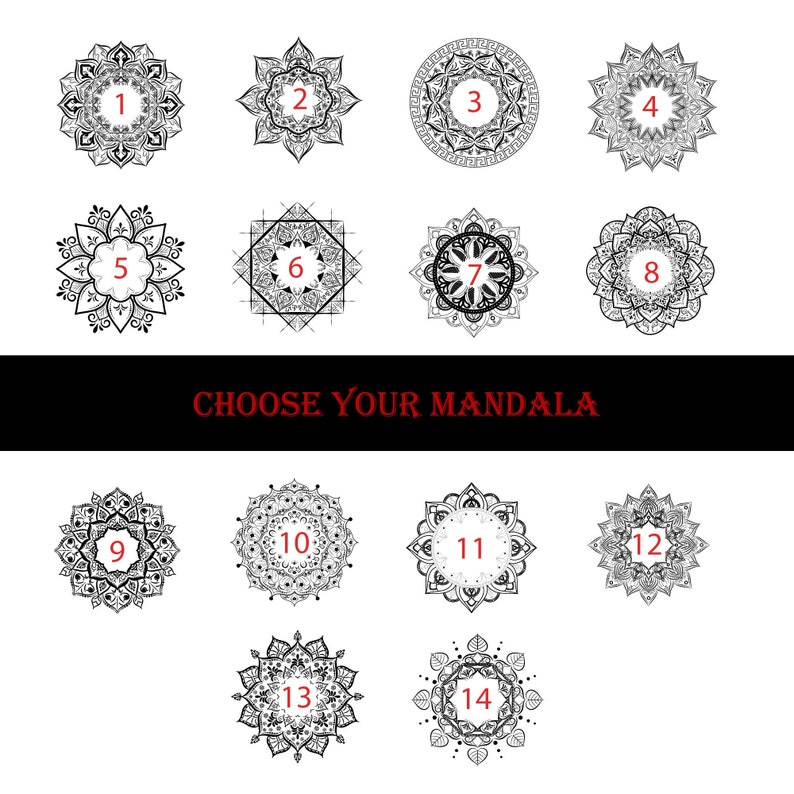 Custom Name and Mandala Tattoo Design / Monogram / Digital File - Etsy