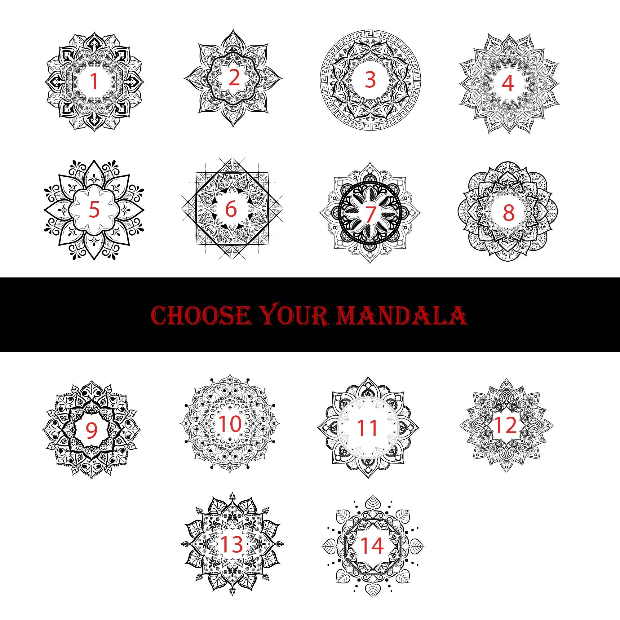 Custom Name and Mandala Tattoo Design / Monogram / Digital File - Etsy