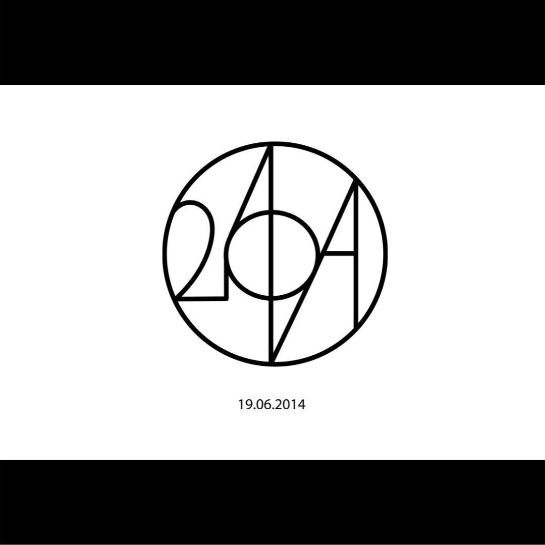 Custom Date Logo in Circle With Your Special Day - Ring Date Logo ...