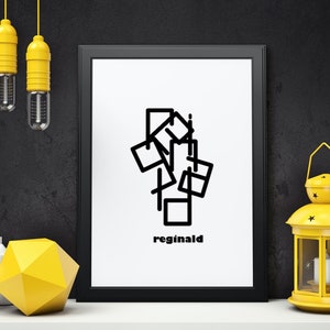 Custom Name Tattoo Design / Small Letter Symbol / Minimal Logo - Etsy