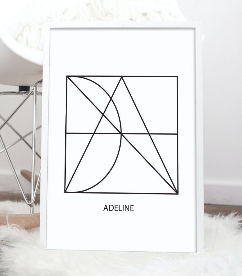 Customizable Name and Word Monogram / Creative Personalized Brand for ...