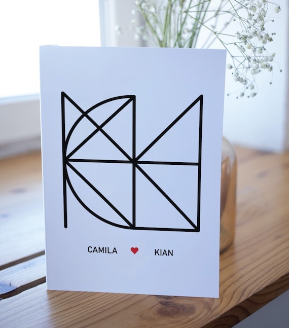 Personalizedtwo Names and One Logo / Monogram / Tattoo Design - Etsy