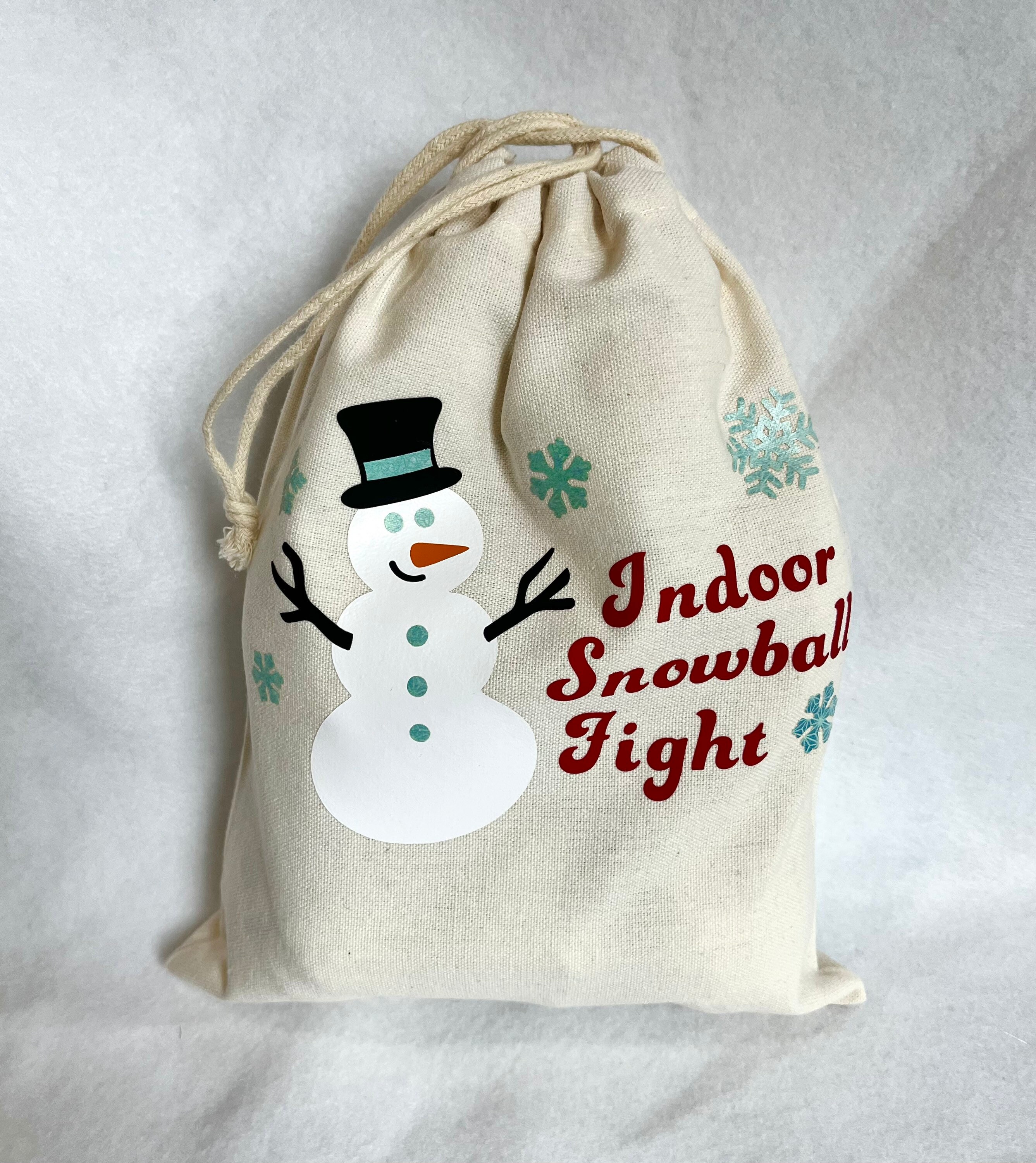 Indoor Snowball Fight Kit - Etsy