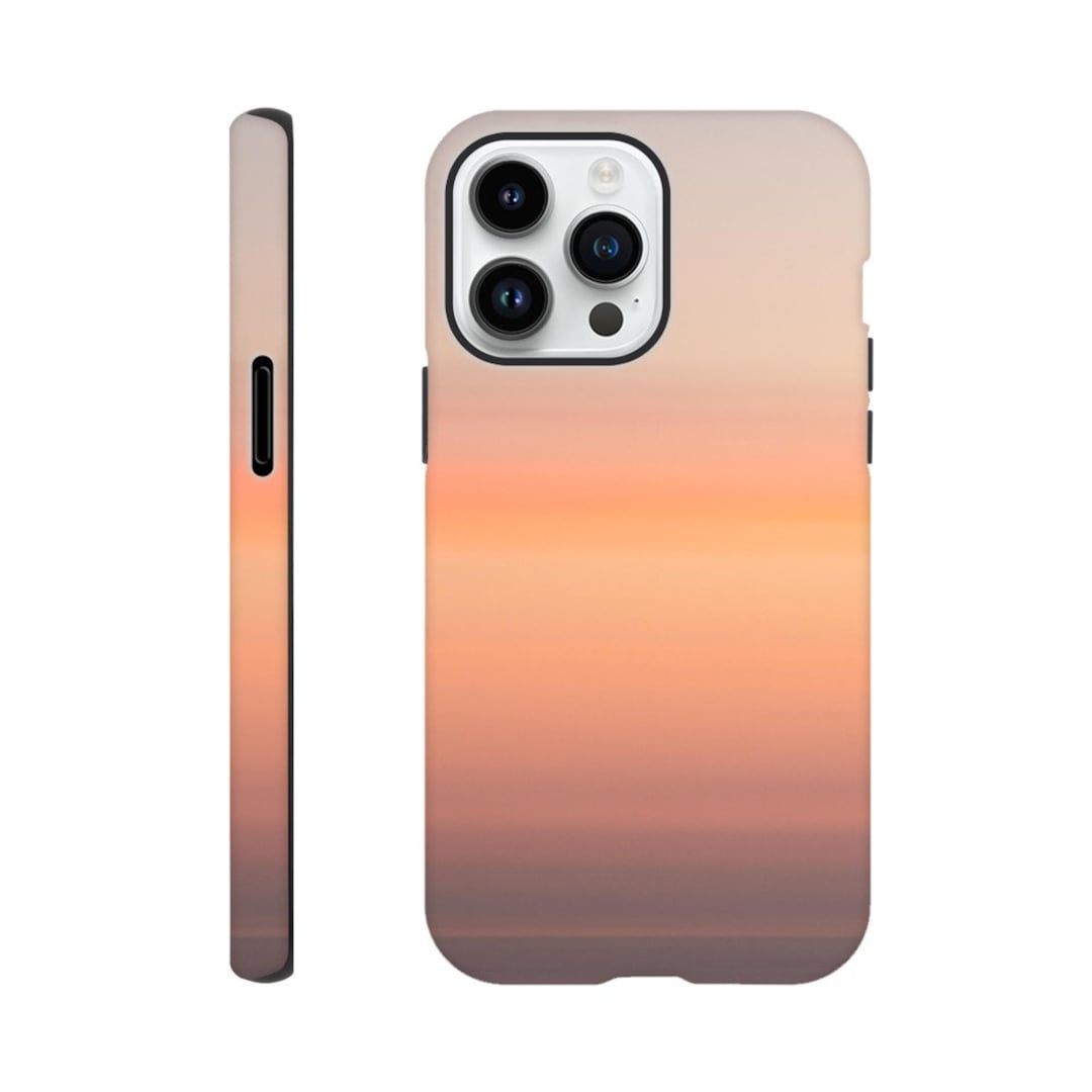 Pastel Sunset Sky Phone Case, Stunning Original Artwork, Ultimate ...