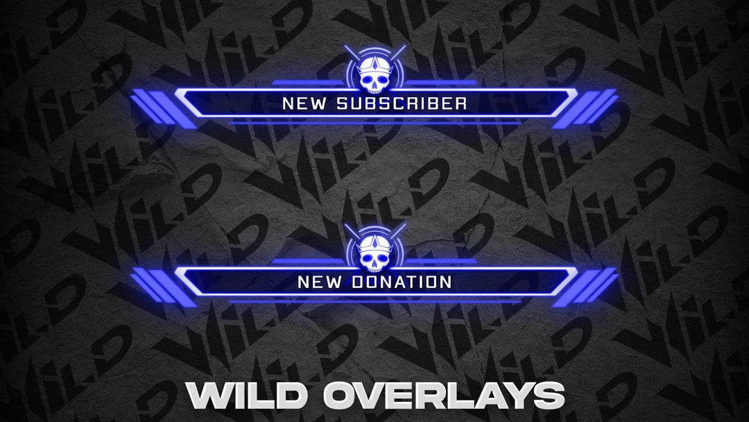 Blue Apex Legends Animated Kill Leader Alert Overlay for Streamelements ...