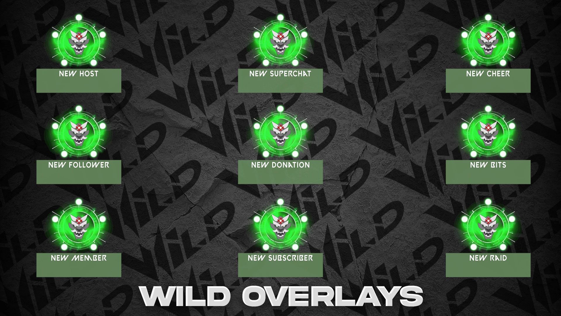 Valorant Oni Animated Alert Overlay for Streamelements - Etsy