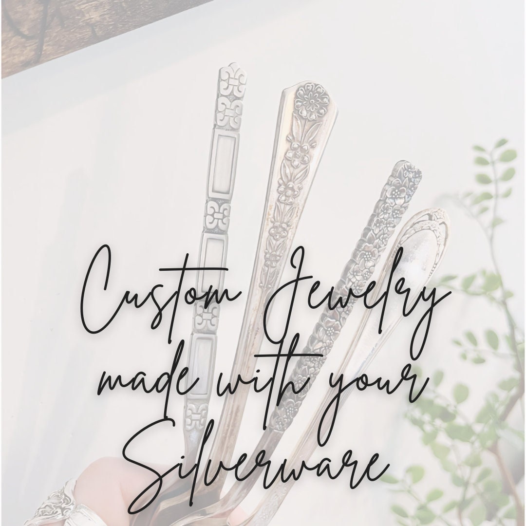 Custom Silverware Jewelry Made From Personal Silverware, Spoon Ring ...