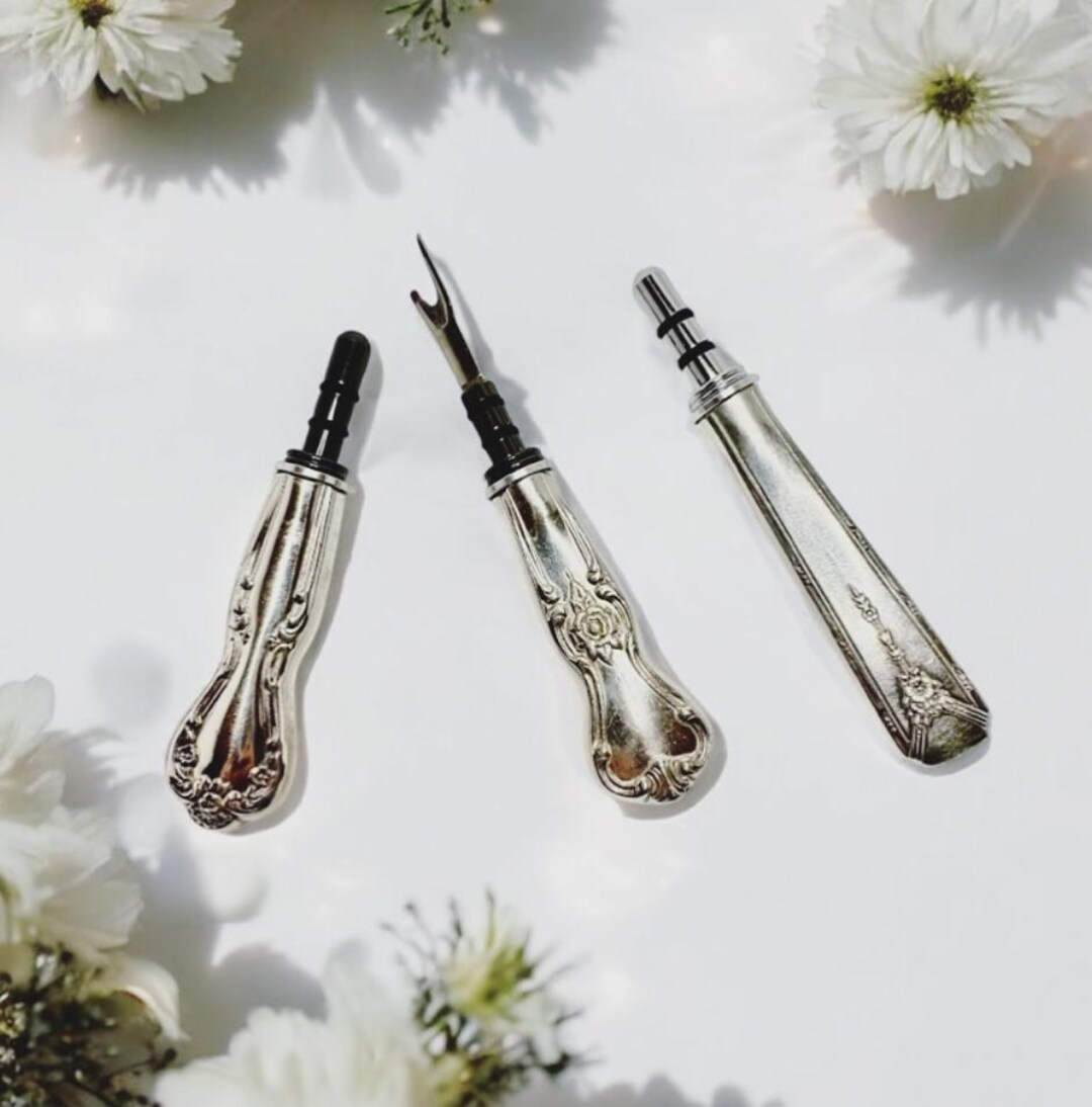 Handmade Seam Ripper With Vintage Silverware Handle – Antique Knife ...