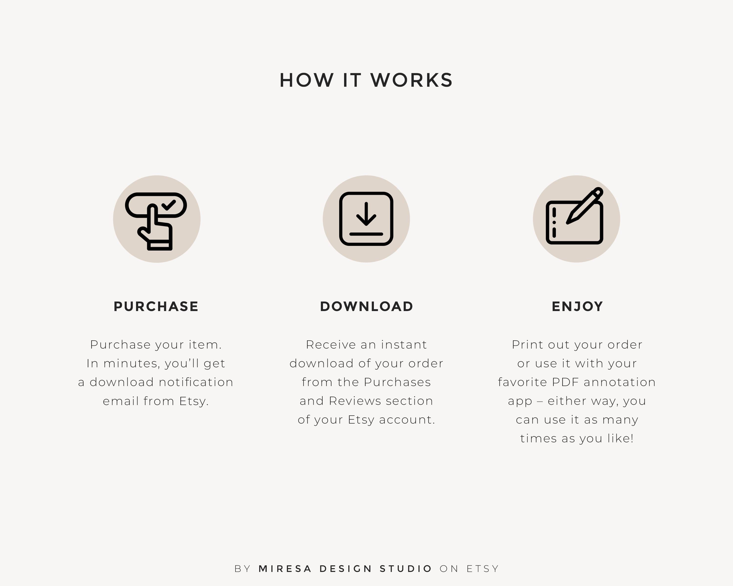 2025 Year Planner Printable | Year at a Glance | One Page Yearly ...