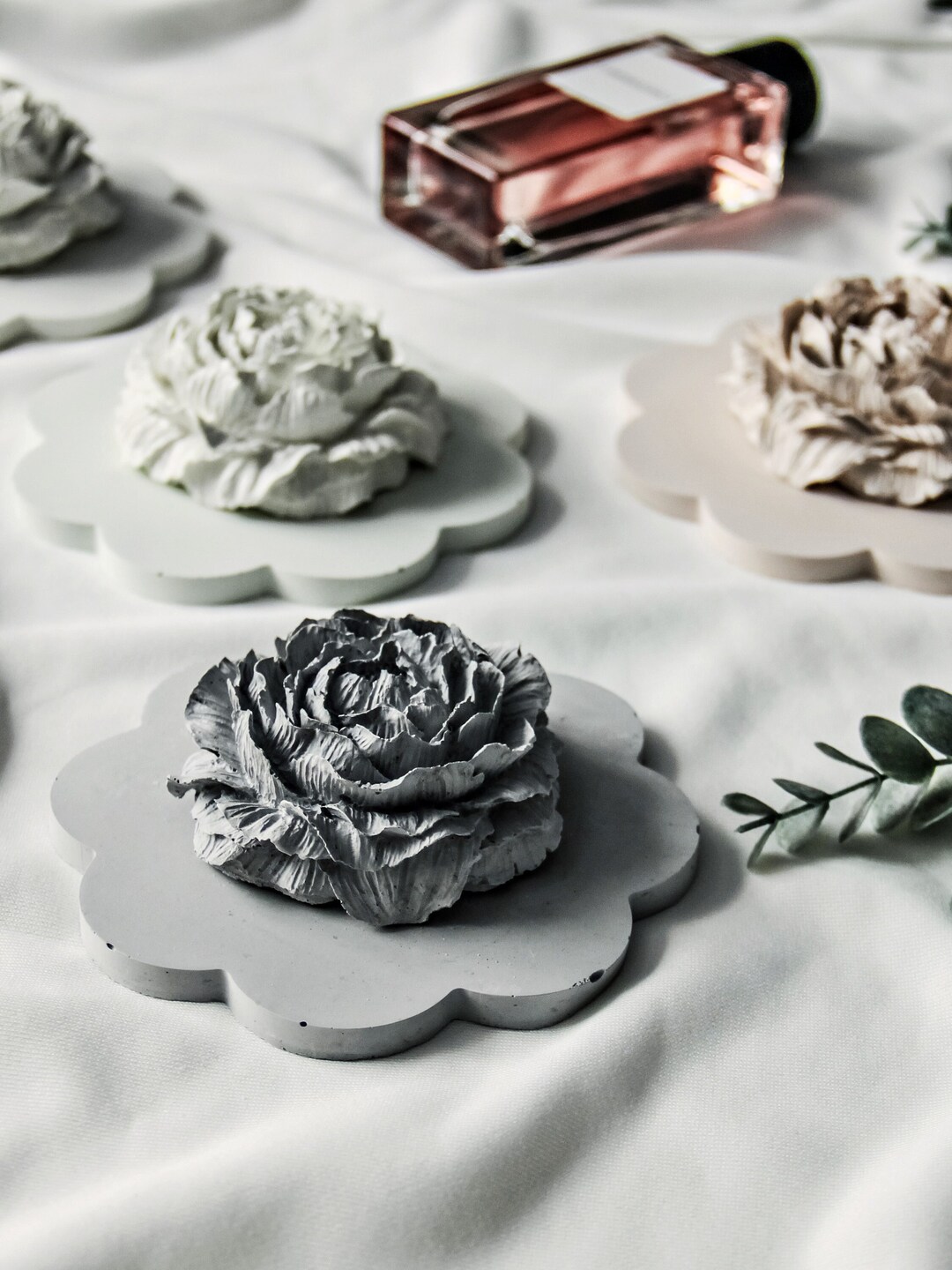 Peony Passive Diffuser Flower Rose Stone Aroma Passive Diffuser Room ...