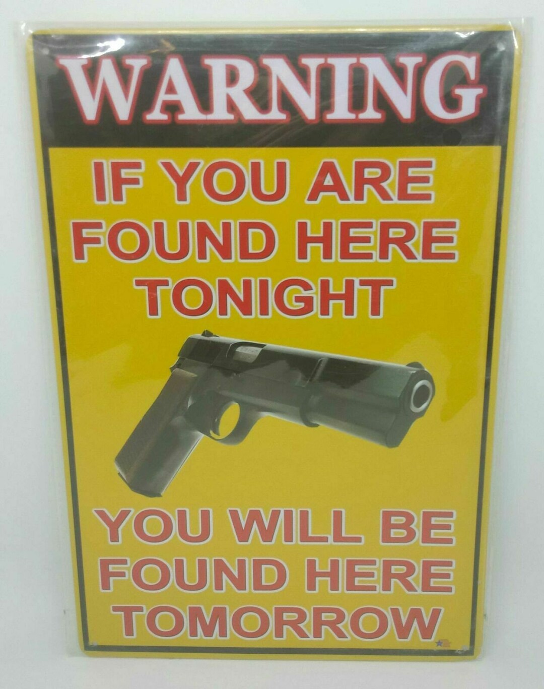 Nostalgia Retro Tin Sign Warning Saying See Picture 30x20 50250 - Etsy