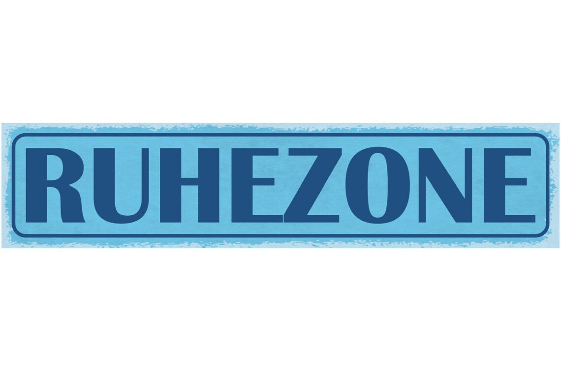 Sign Quiet Zone Relax Rest Leisure Corner Quiet 46 X 10 Sheet Metal or ...