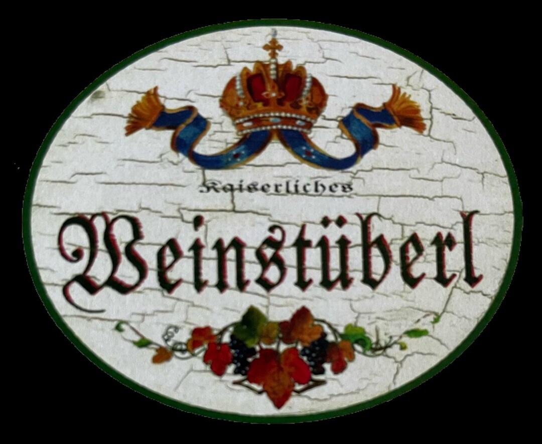 Kuk Nostalgia Wooden Sign Imperial Wine Bar Alcohol Innkeeper Wine Sign ...