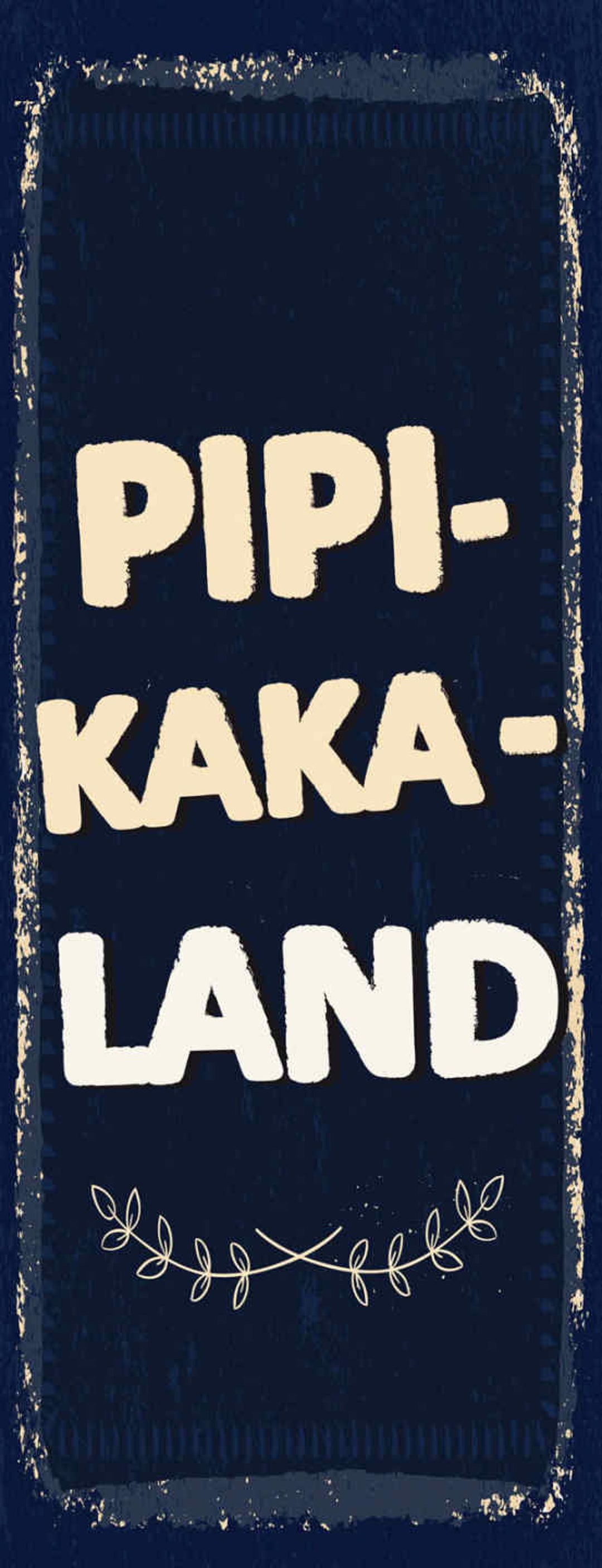 Sign Pee Kaka Country Toilet Toilet Women Men 27x10 Sheet Metal or Wood ...