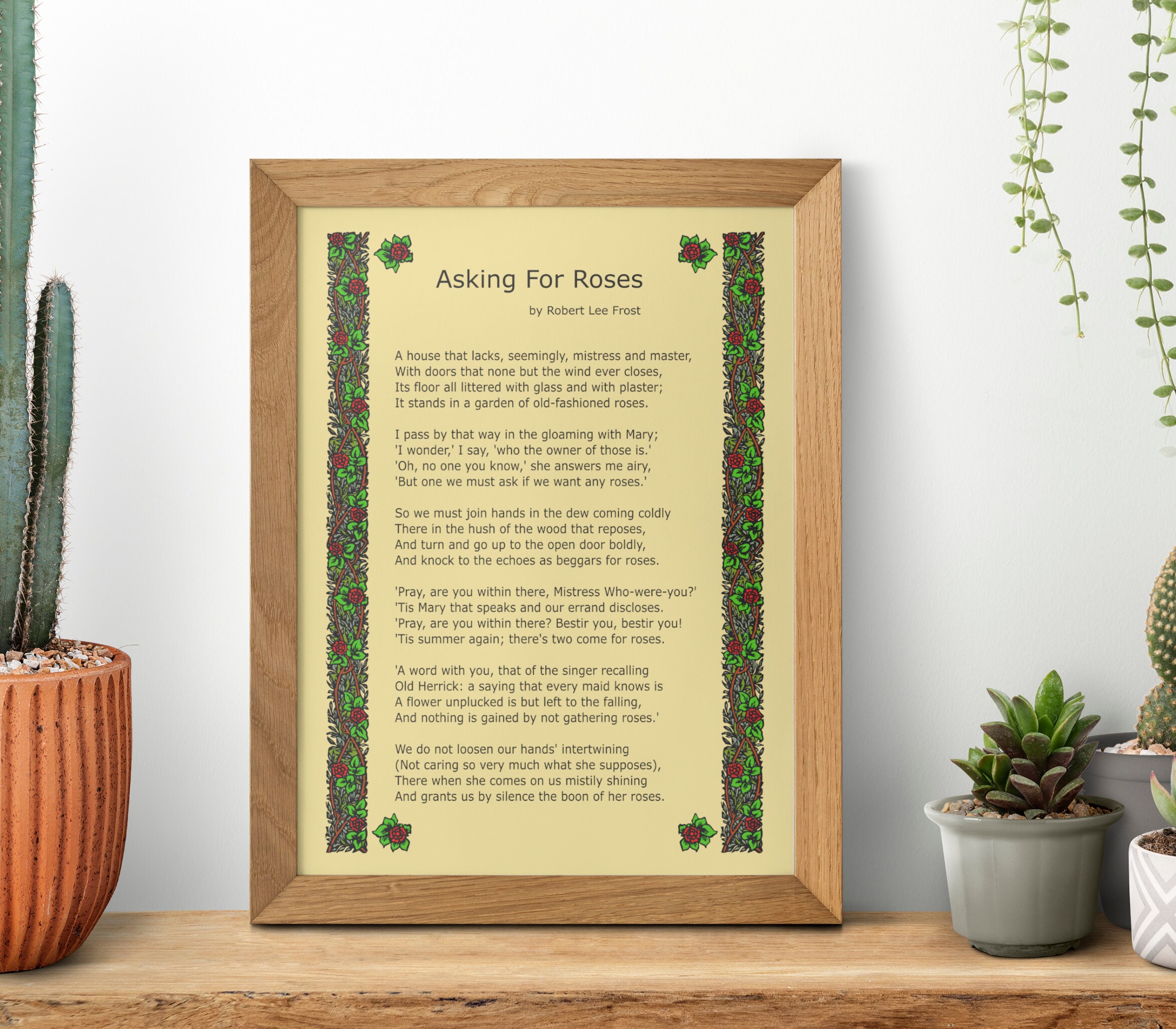 Roses Themed Page Borders, Printable Flowerss Clip Art, SVG PNG PDF Jpg ...