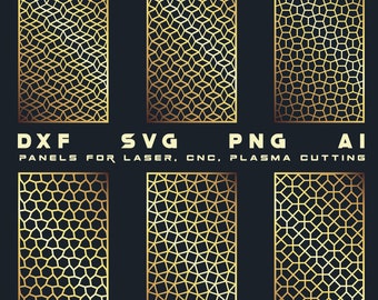 DXF Patterns File Privacy Screen Vinyl Decor Panel - Etsy