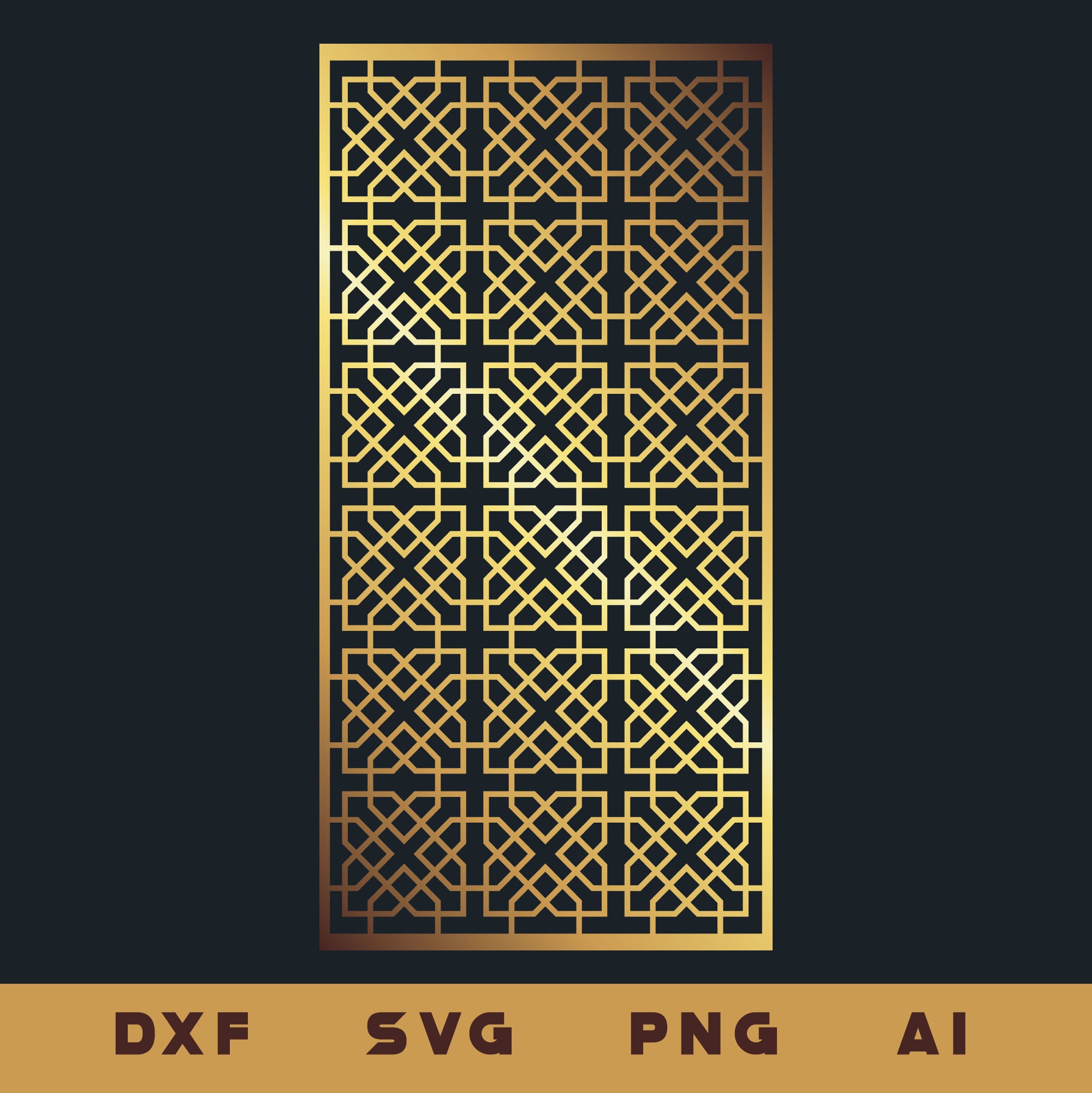 Islamic Pattern Room Divider Bundle | Islamic Geometric Wall Panel ...