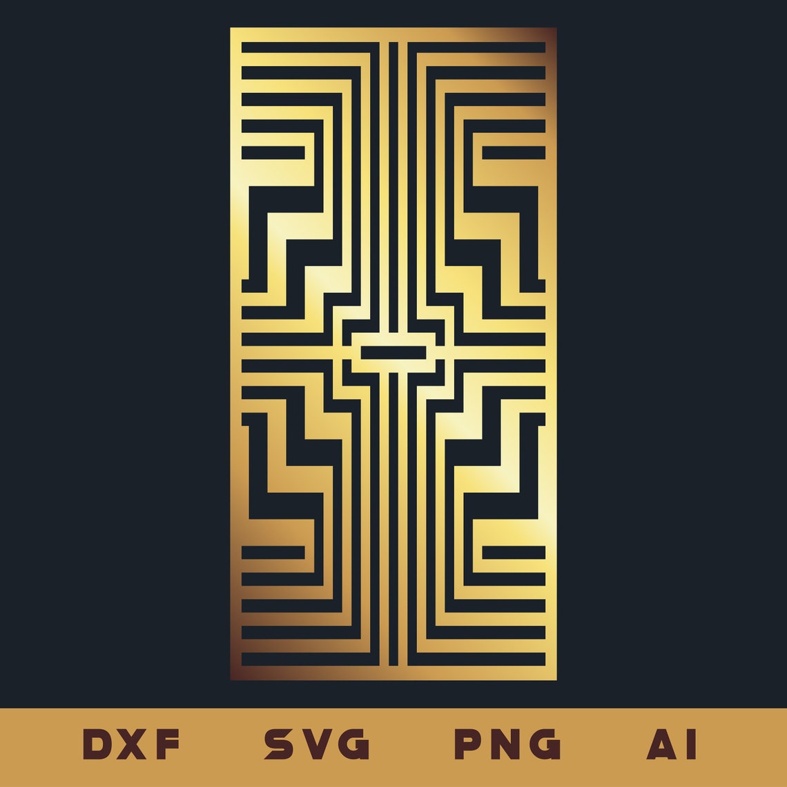 Optical Illusion Pattern Room Divider Set | Geometric Wall Panel ...