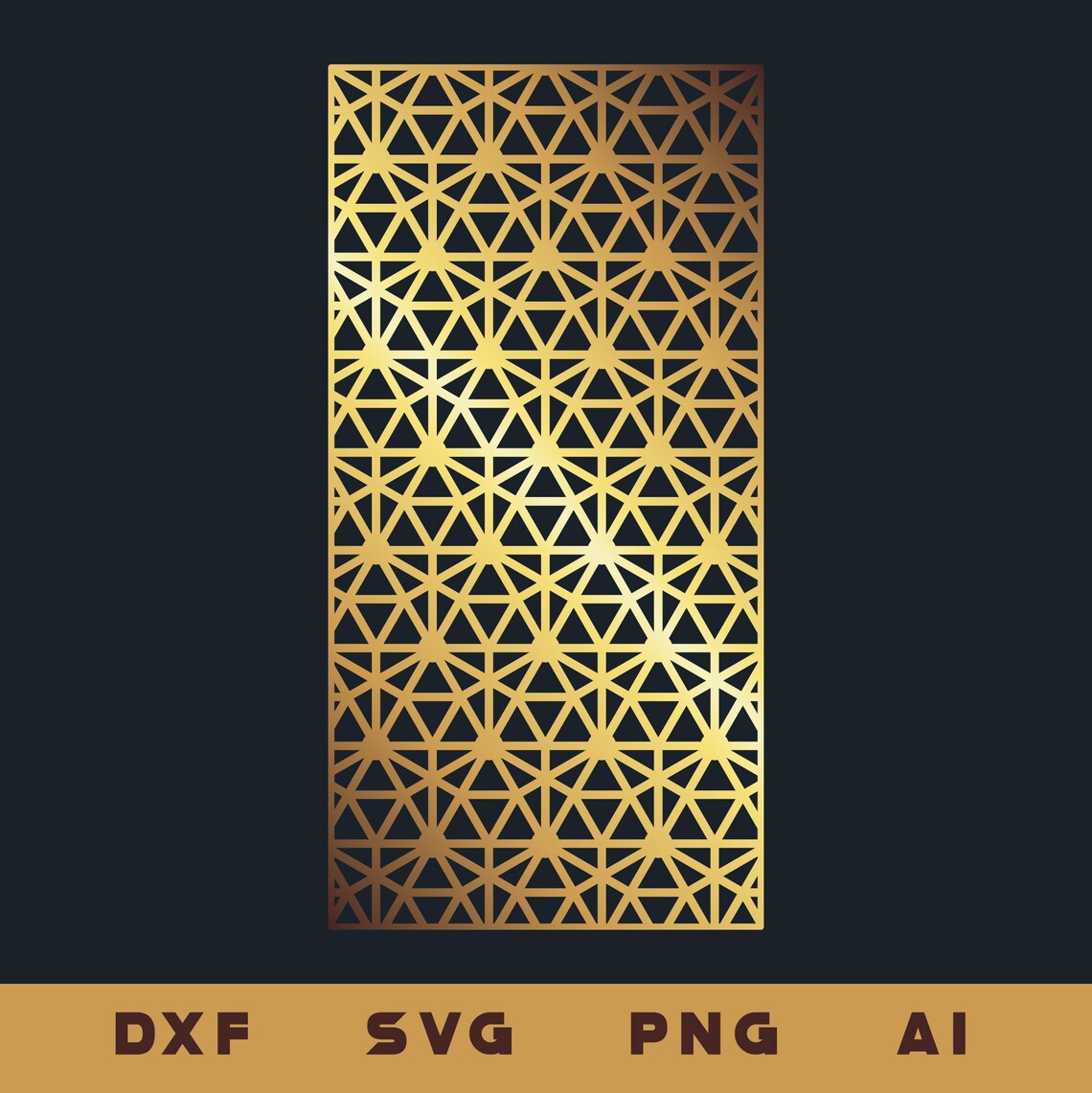 Triangles Panel Bundle, Room Divider With Geometry Pattern, Privacy ...