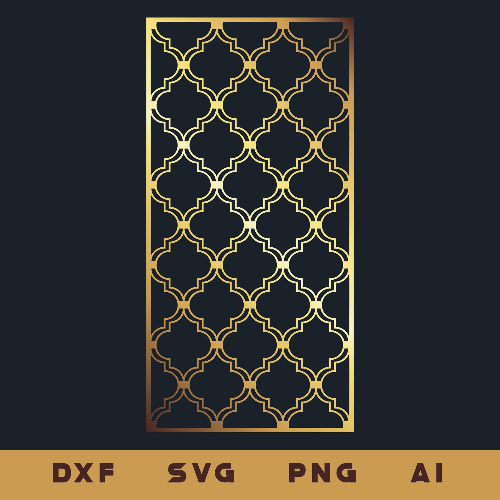 Islamic Pattern Room Divider Bundle I02 | Islamic Geometric Wall Panel ...