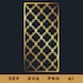 Islamic Pattern Room Divider Bundle I02 | Islamic Geometric Wall Panel ...