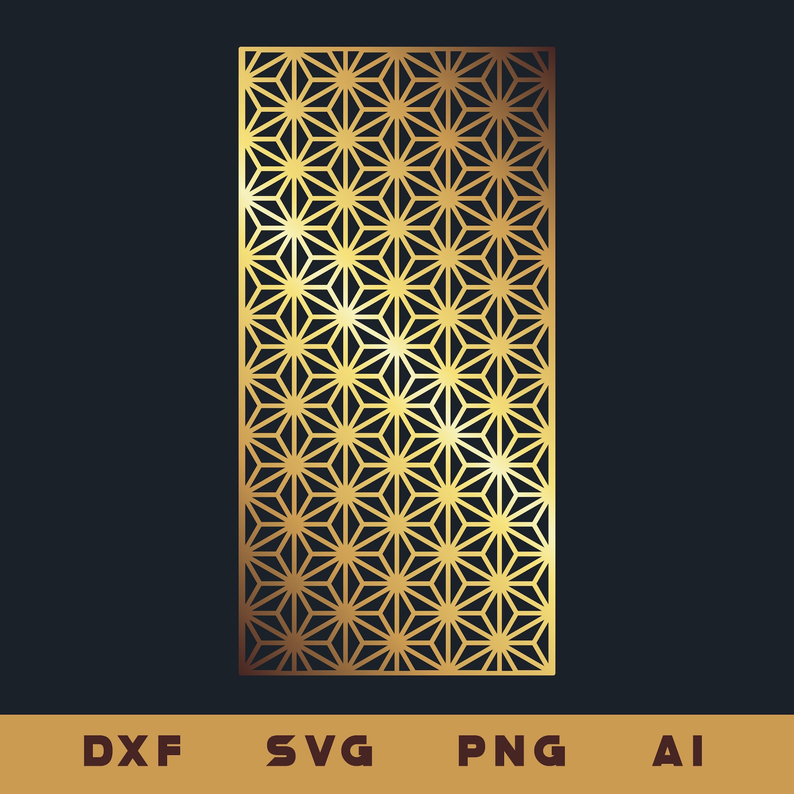 Triangles Panel Bundle, Room Divider With Geometry Pattern, Privacy ...