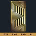 Optical Illusion Pattern Room Divider Set Geometric Wall Panel Privacy ...