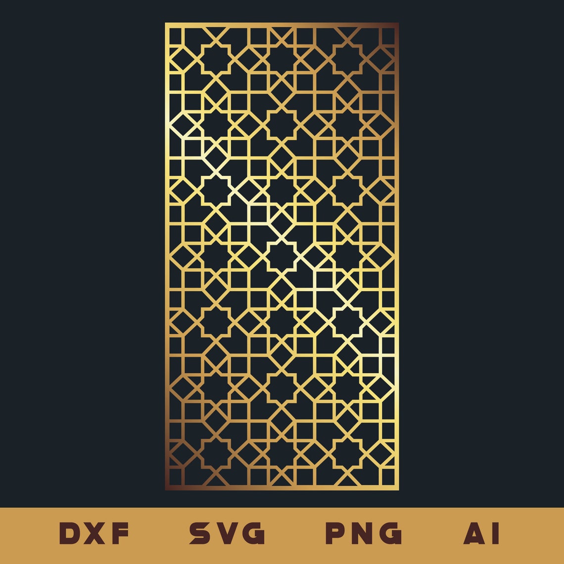 Islamic Pattern Room Divider Bundle | Islamic Geometric Wall Panel ...