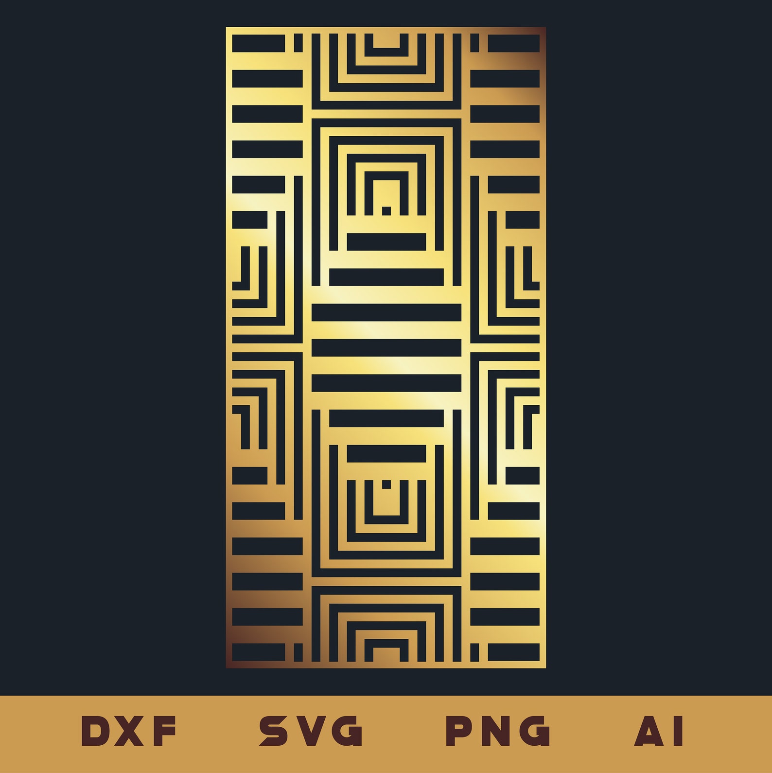 Optical Illusion Pattern Room Divider Set | Geometric Wall Panel ...