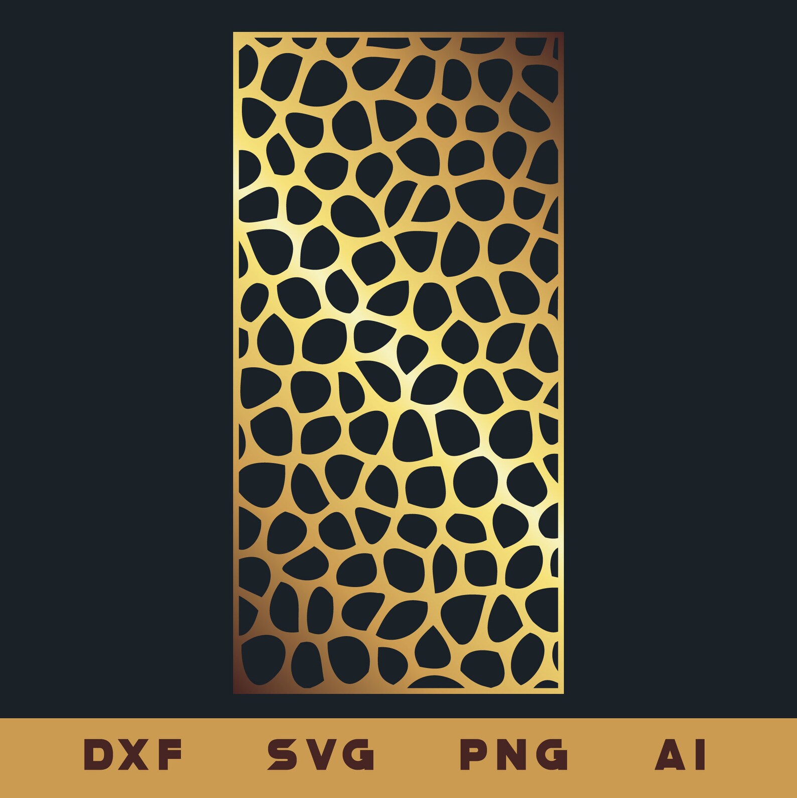 Floral Petal Panel Bundle | Room Divider Blooming Botanic Pattern ...