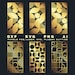 Square Set Wall Panel Patterns Room Divider, Privacy Screen, Decorative ...