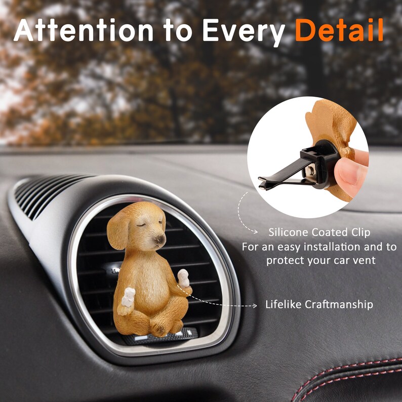 Car Vent Clip Air Freshener, Colomix Car Scents Diffuser, Cute Car ...