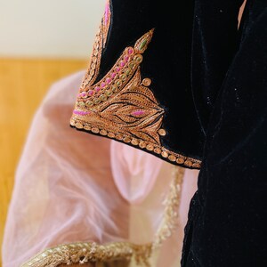 Kashmiri Dress Valvet Dress Kashmiri Suit Tilla Work Kashmiri ...