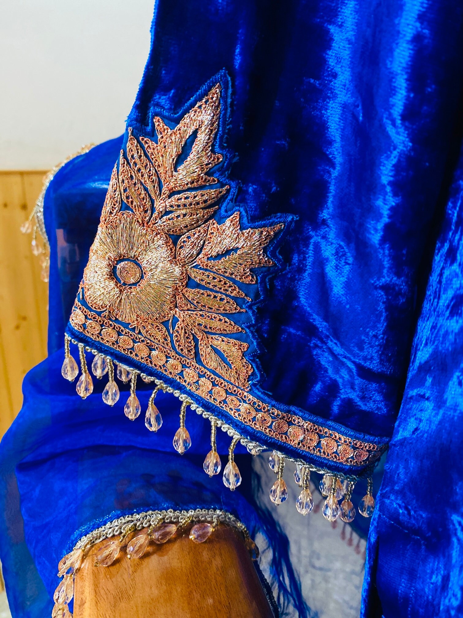 Kashmiri Tilla Dress Kashmiri Embroidery Suit 3 Piece Stitched Suit - Etsy