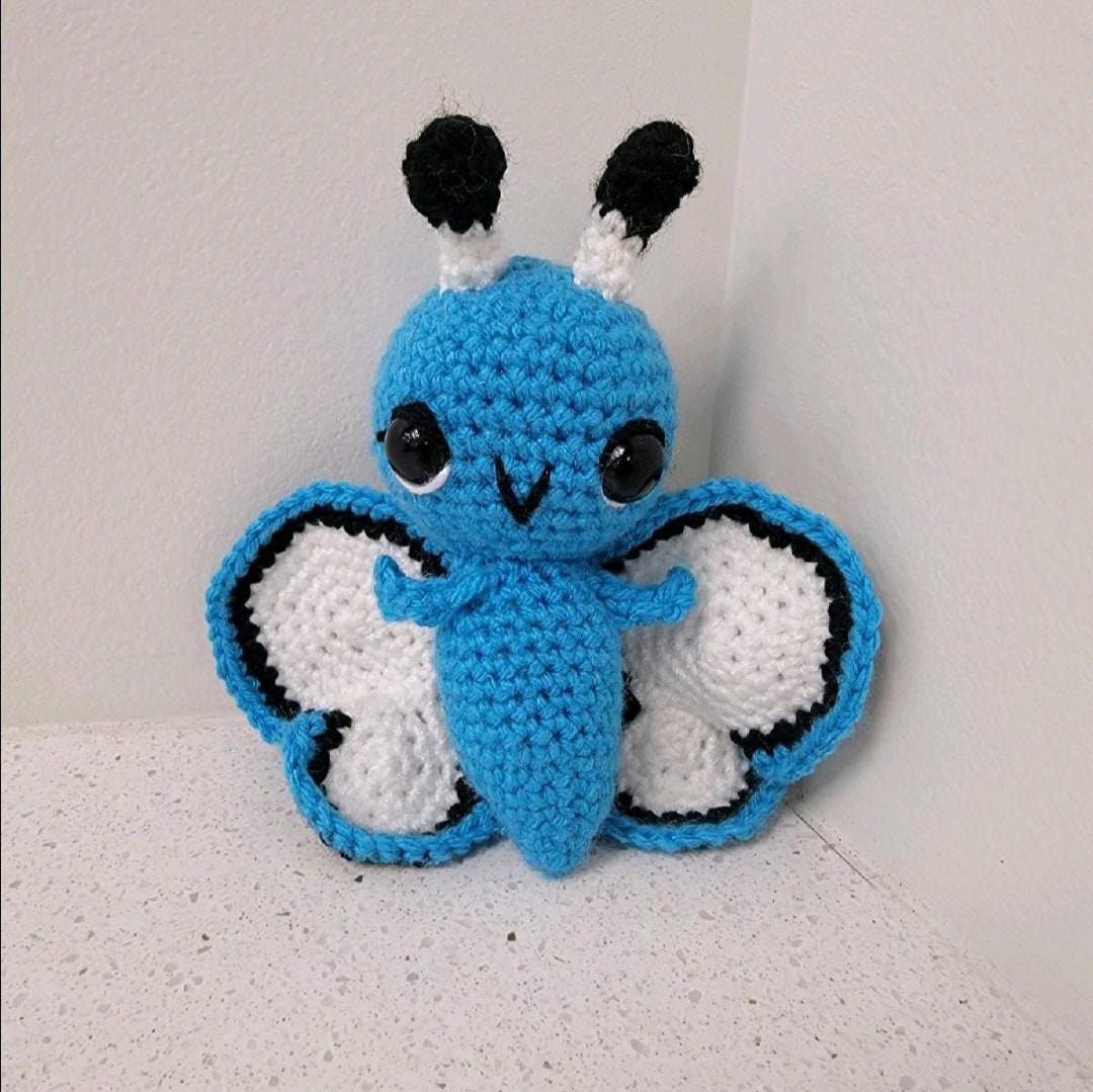 Neon Butterflies, Amigurumi Butterflies, Toys for Kids, Pink Butterfly ...