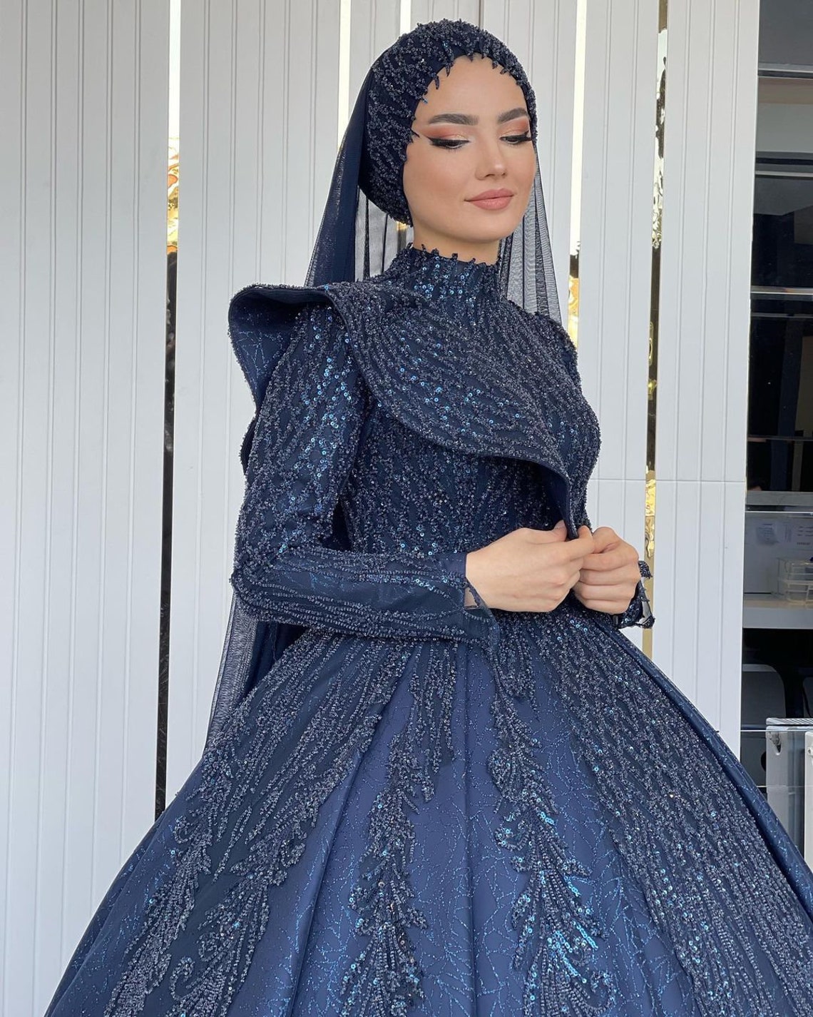 Muslim Wedding Dress Wedding Gown Modest Gown Haute Couture - Etsy