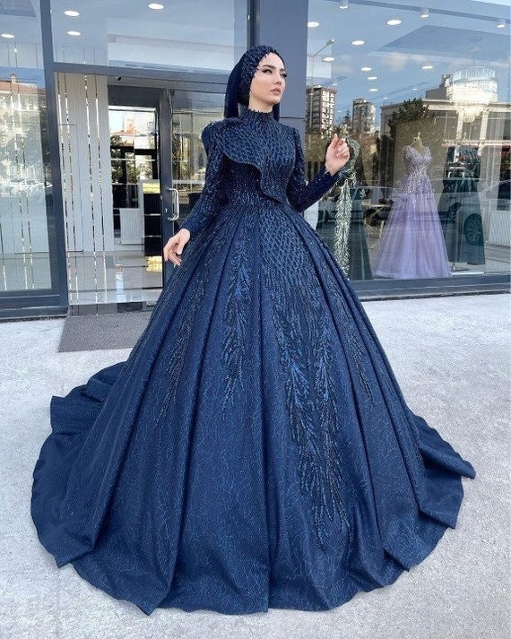 Muslim Wedding Dress Wedding Gown Modest Gown Haute Couture - Etsy