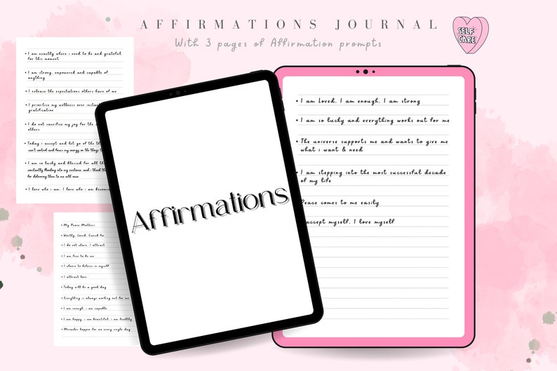 Putting Myself First Self Care Planner Printable Planner for - Etsy