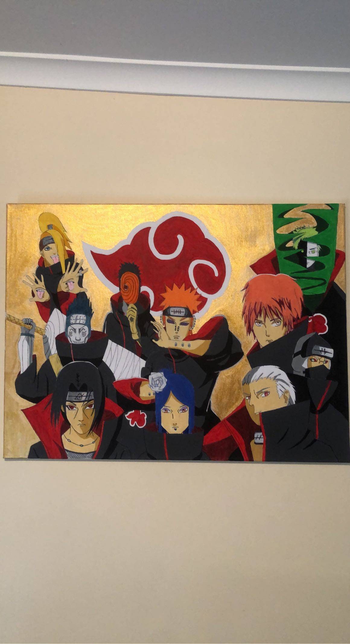 Akatsuki Painting - Etsy