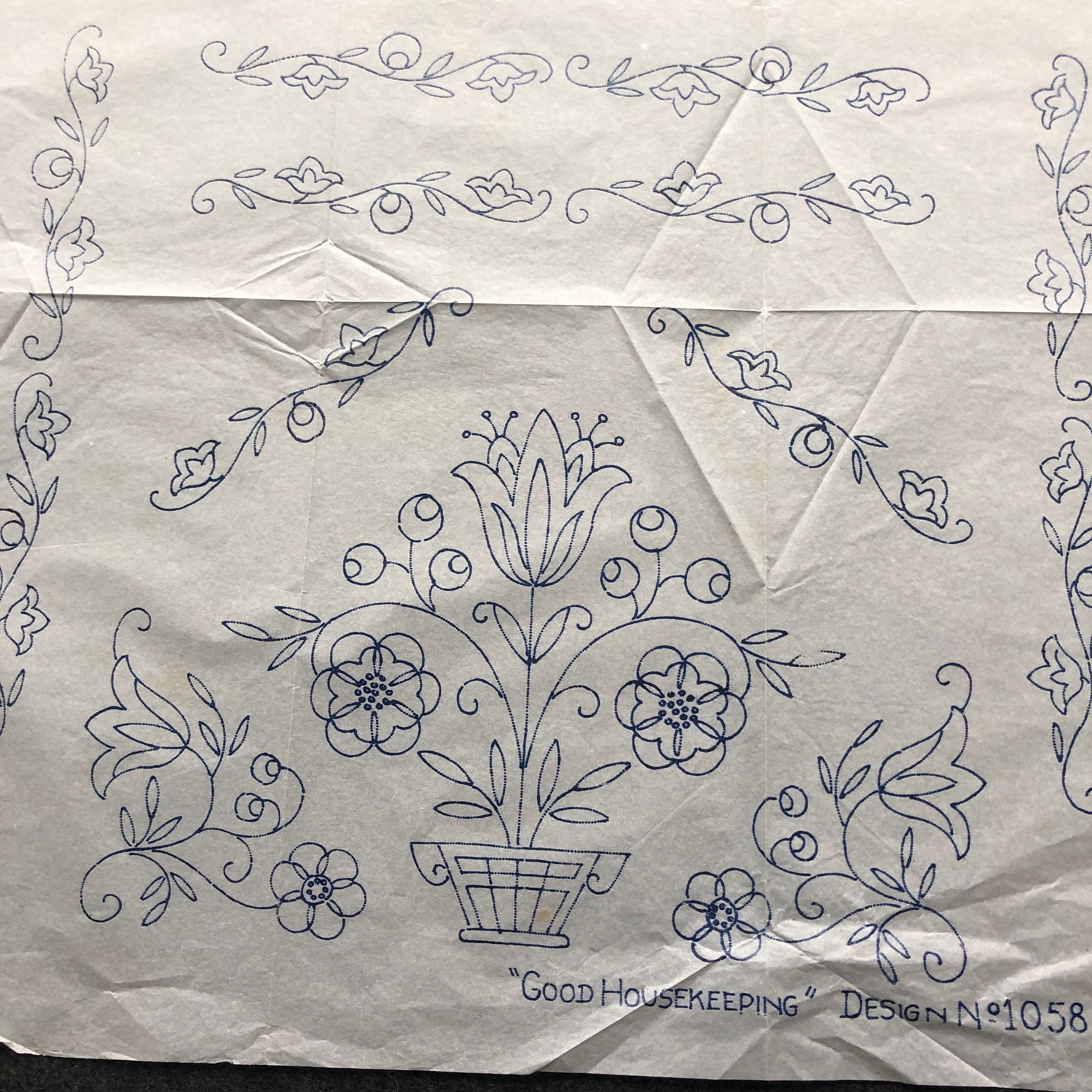 Vintage Embroidery Transfers (medium) - Etsy UK