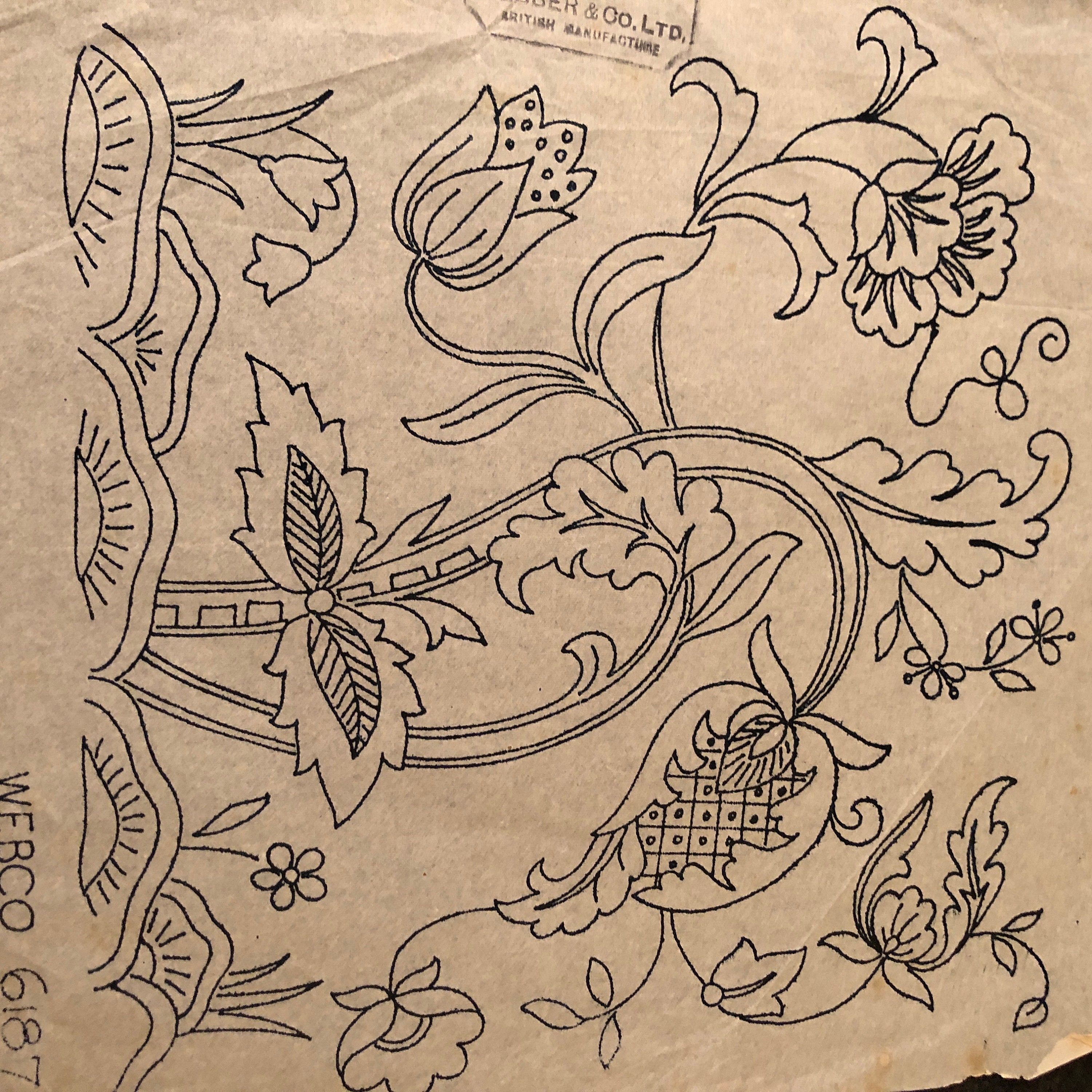 Vintage Embroidery Transfers (small) Set B - Etsy UK