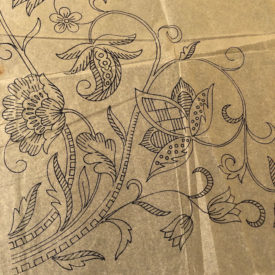 Vintage Embroidery Transfers (medium) - Etsy UK