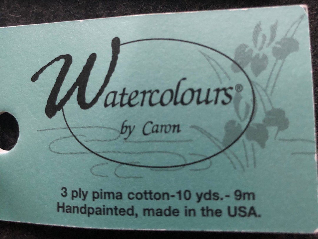 Watercolours by Caron Embroidery Thread - Etsy UK