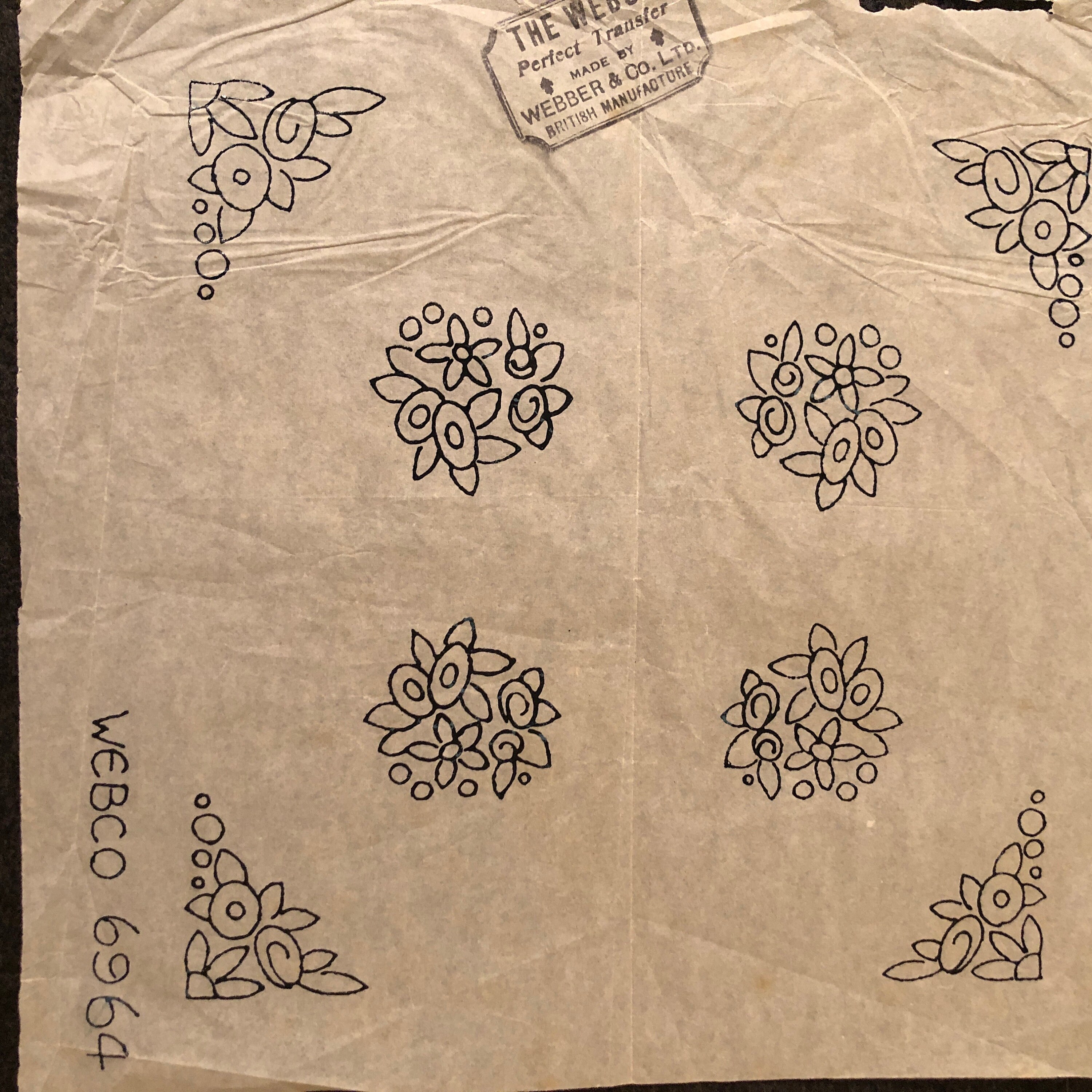 Vintage Embroidery Transfers (small) Set B - Etsy UK